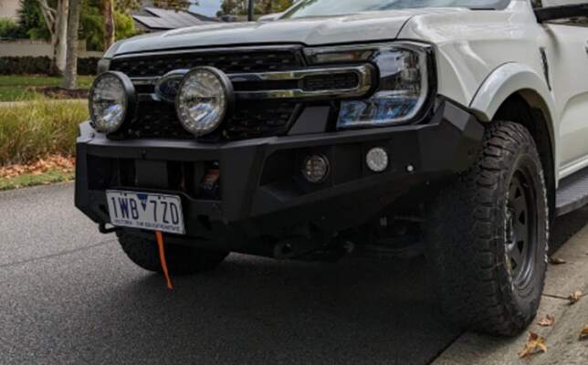 Raxar No Loop Bullbar for Next Gen Ford Ranger, Everest & Wildtrak