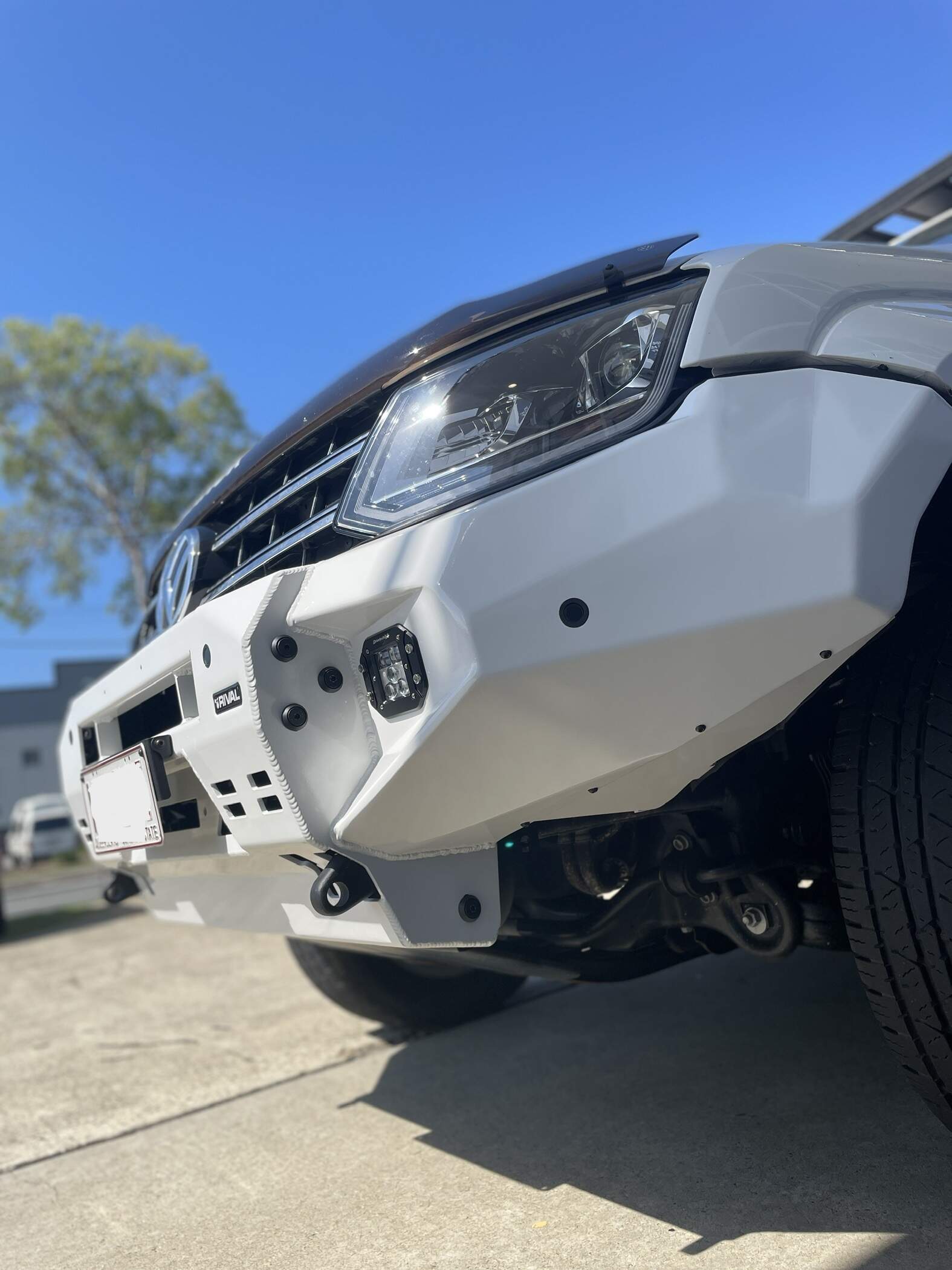 Rival Aluminum Bumper for Prado 150 | Increased Angle Approach